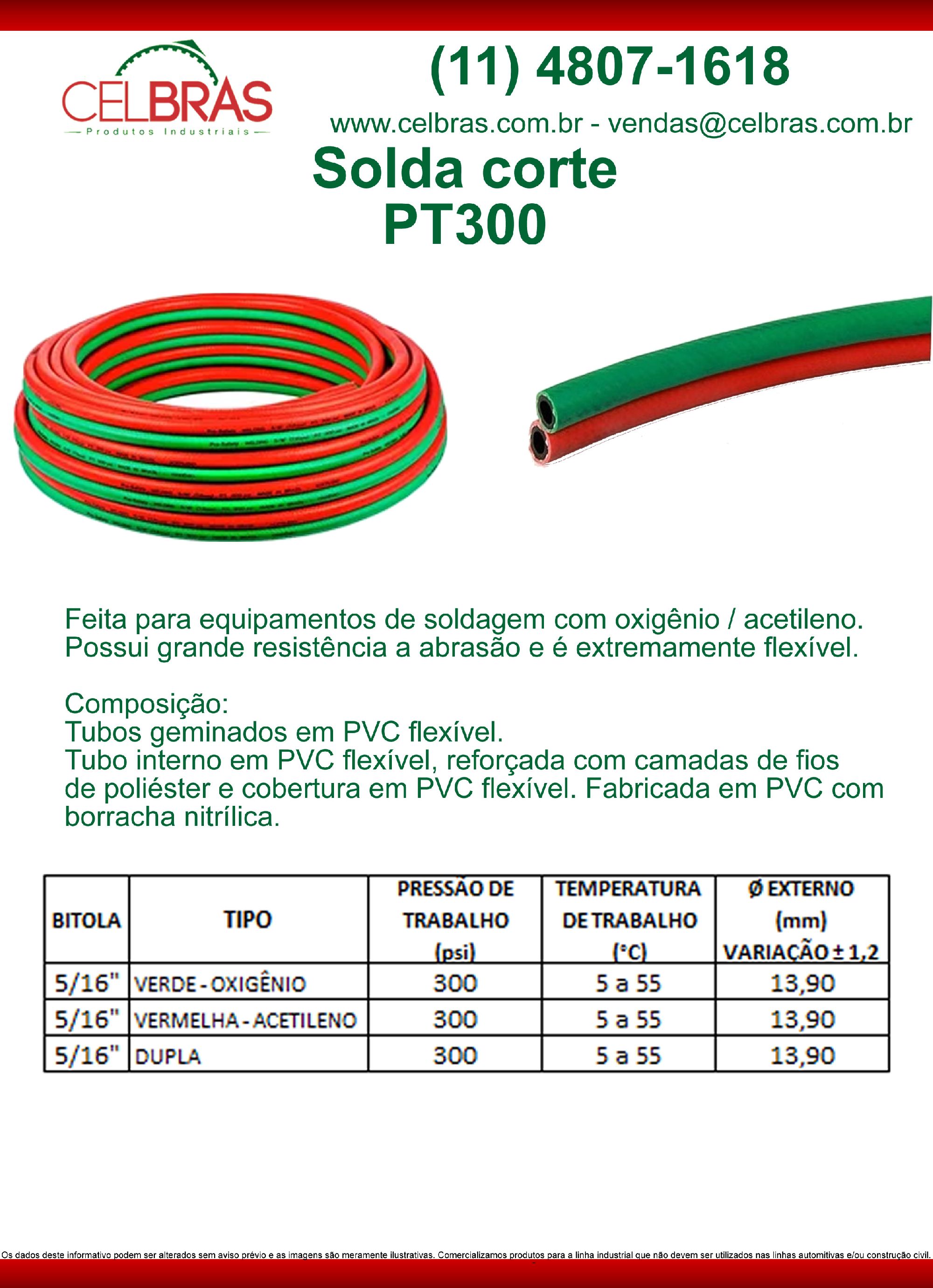 Celbras - PVC Solda Corte