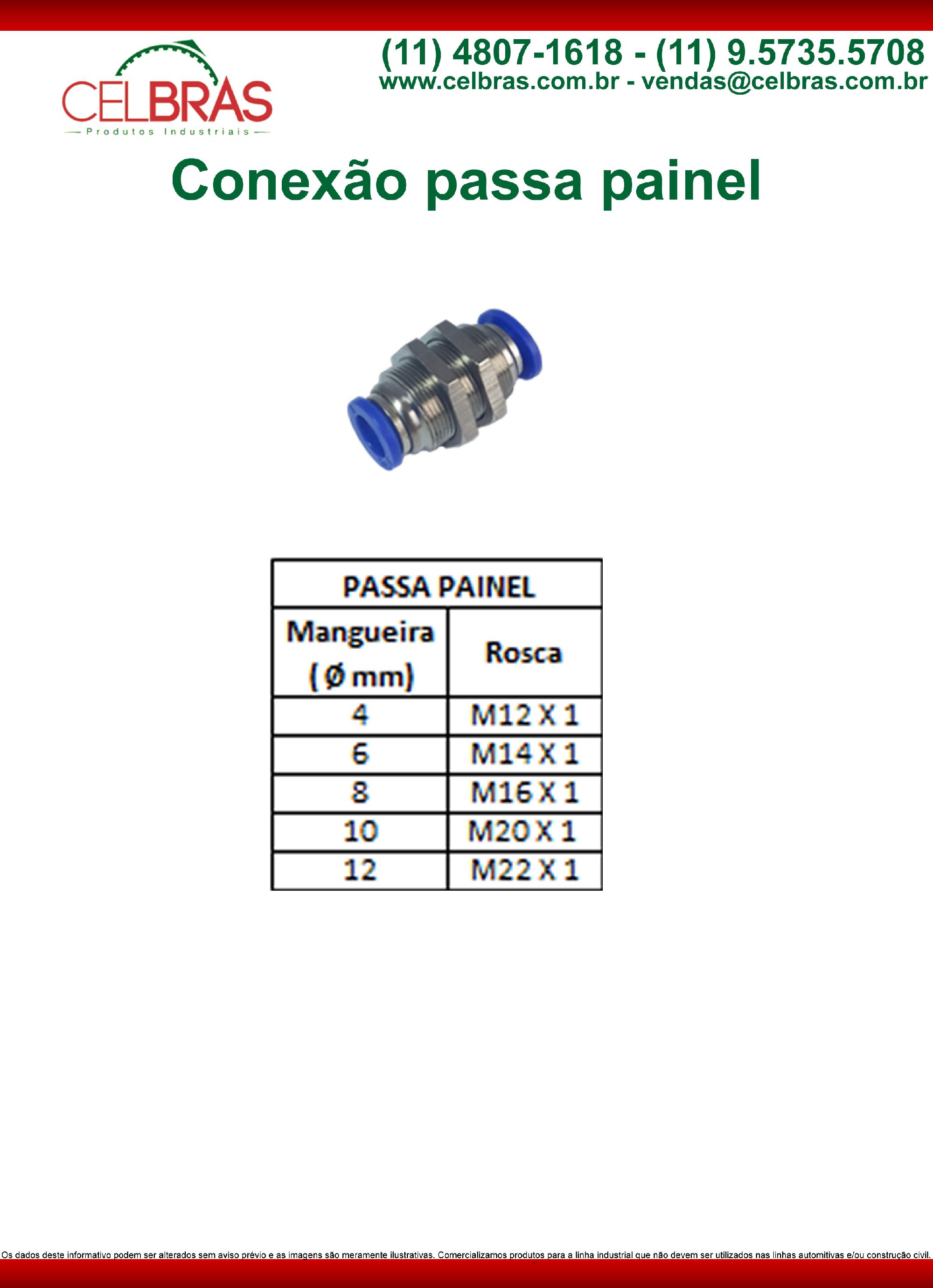 Celbras - Passa Painel