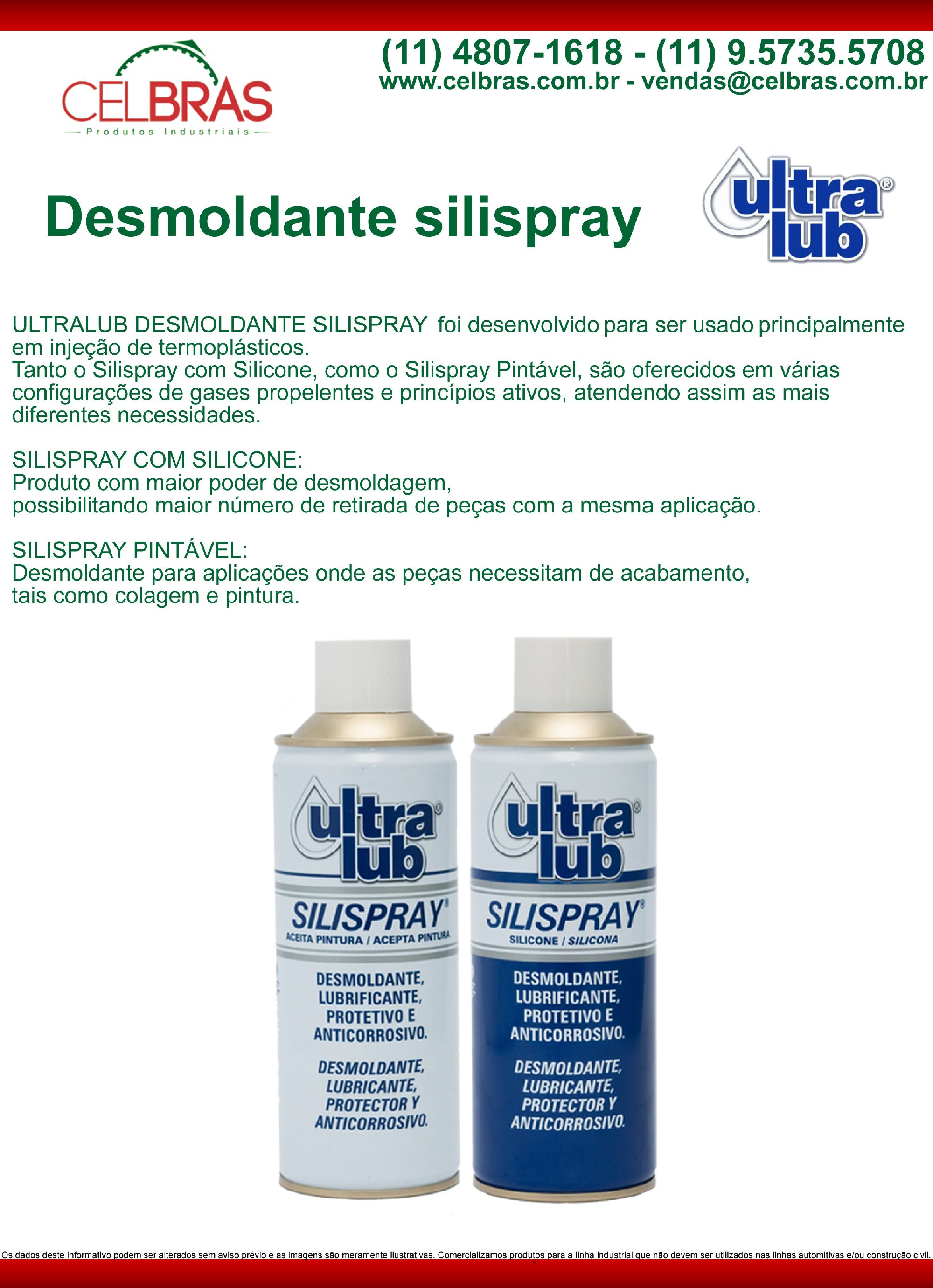 Celbras - Desmoldante